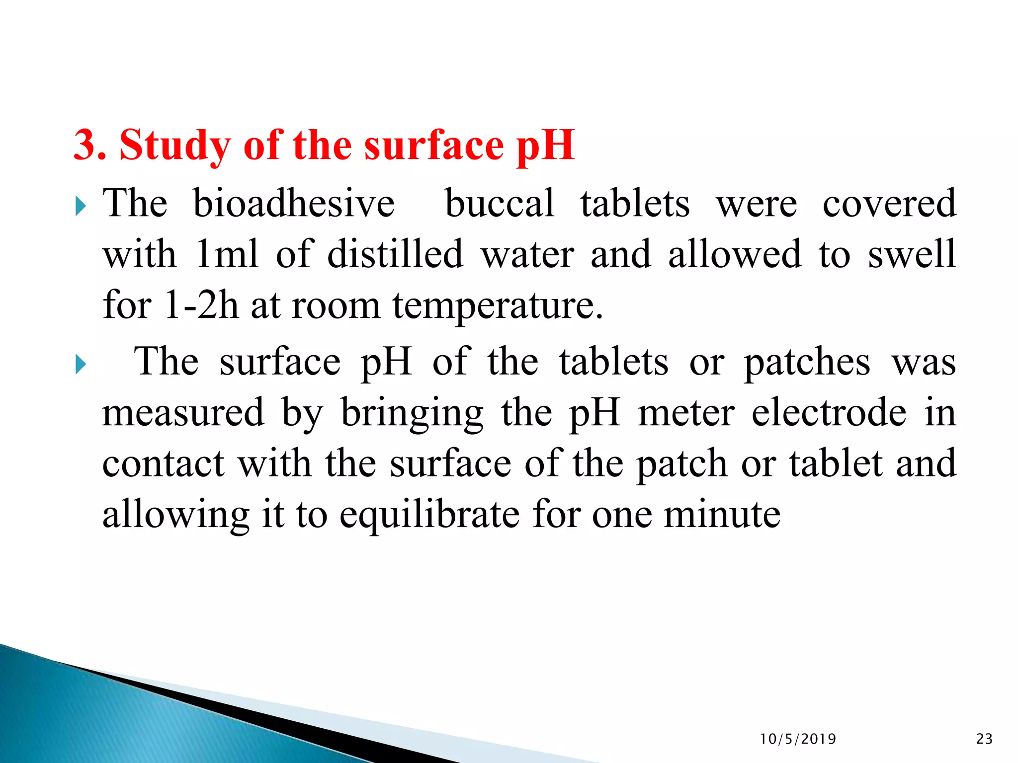 Buccal drug delivery system | PPTX