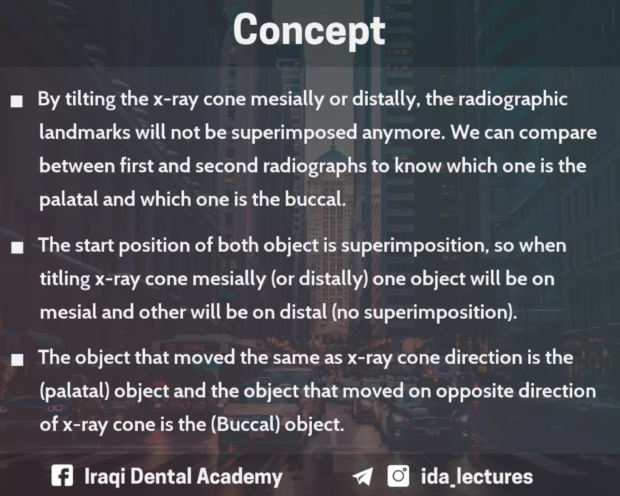 Buccal Object Rule - A Radiographic Aid in Dental Practice. | PDF