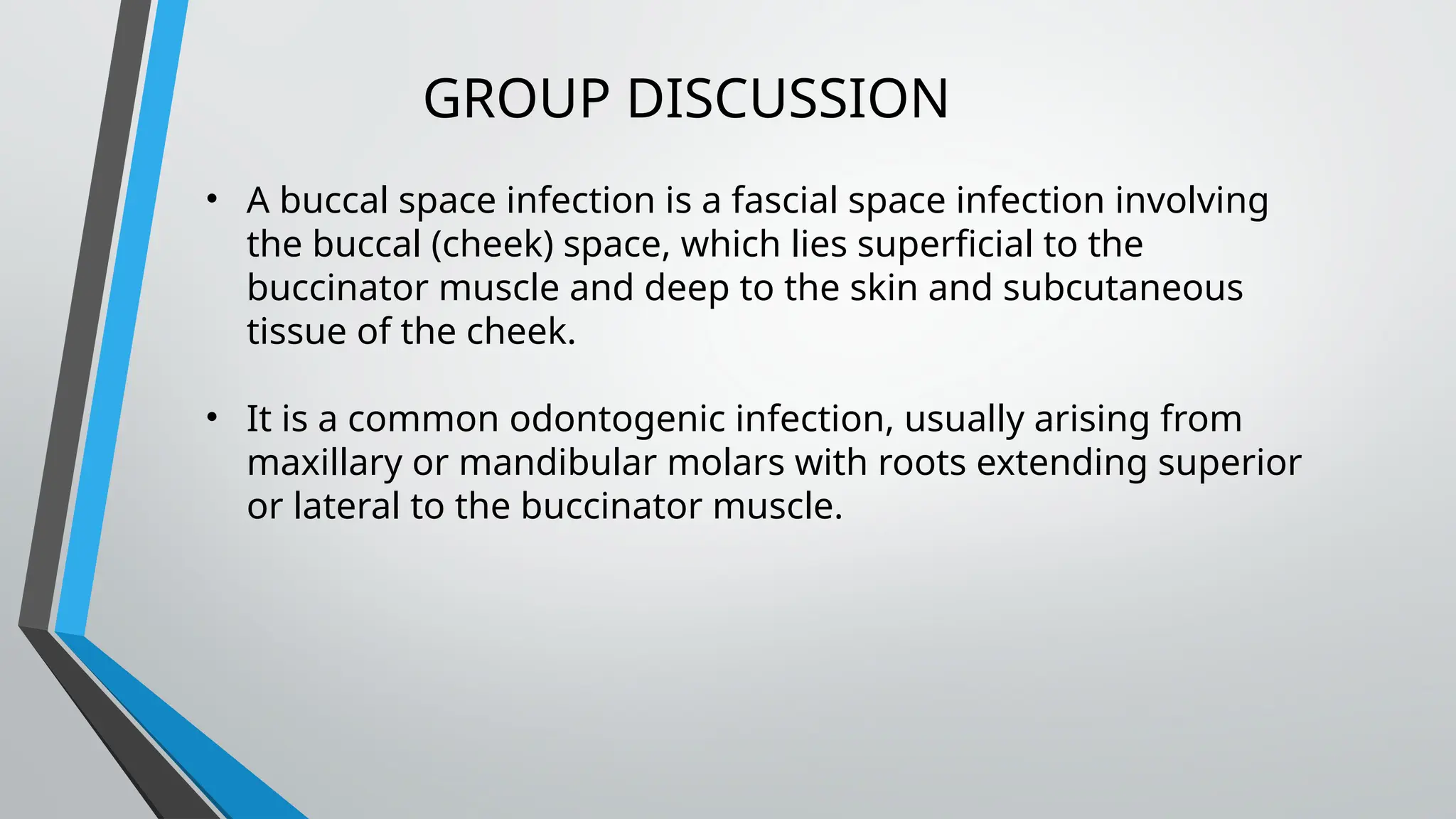 Buccal space infection SIDDHANT CASE PRESENTATION.pptx
