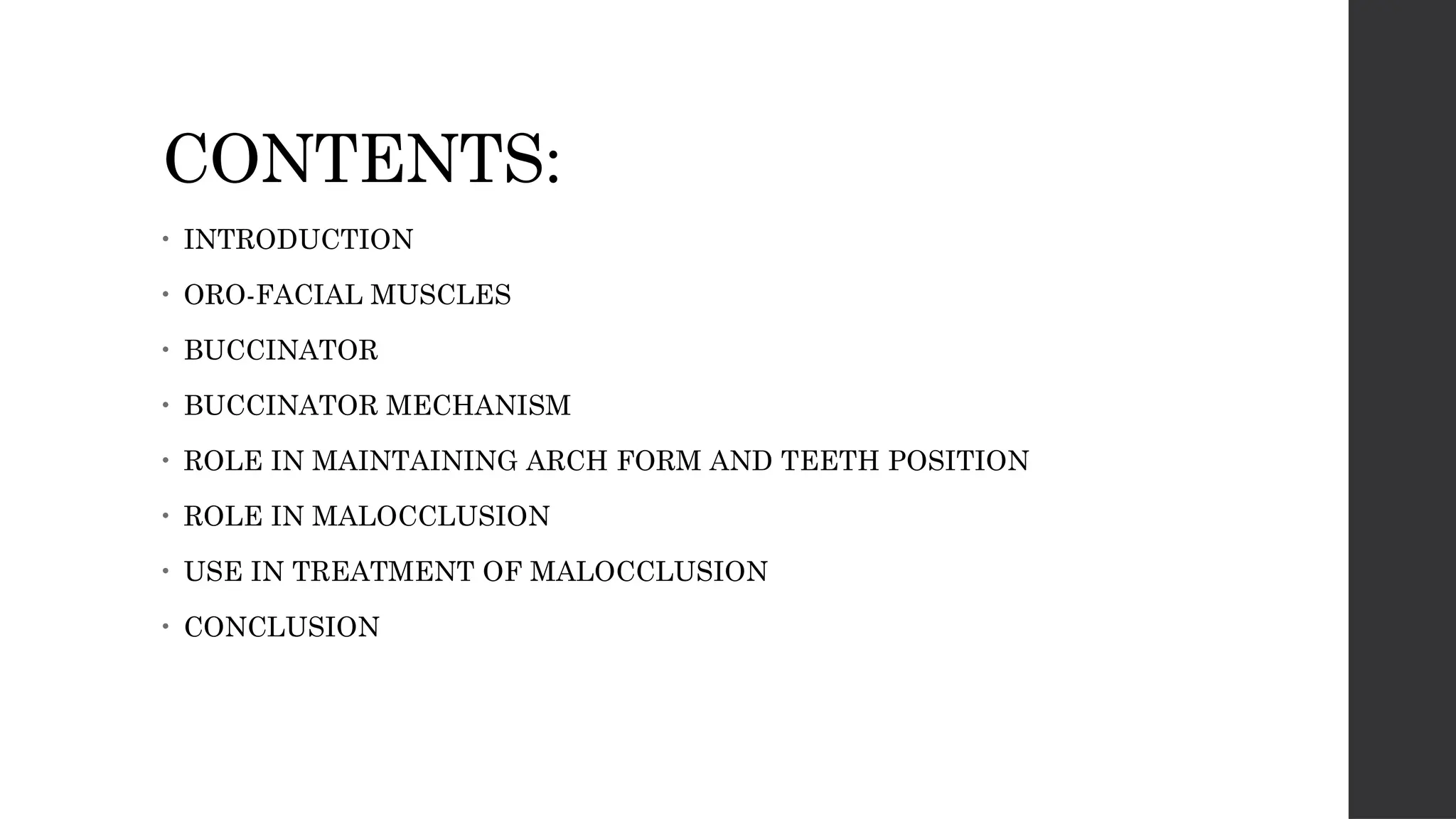 buccinator mechanism.pptx in orthodontic | PPTX | Dental Health ...