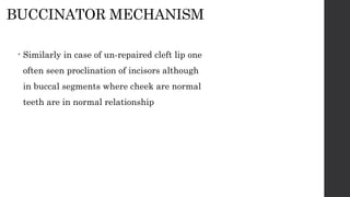 buccinator mechanism.pptx in orthodontic | PPTX
