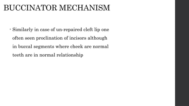 buccinator mechanism.pptx in orthodontic | PPTX | Dental Health ...