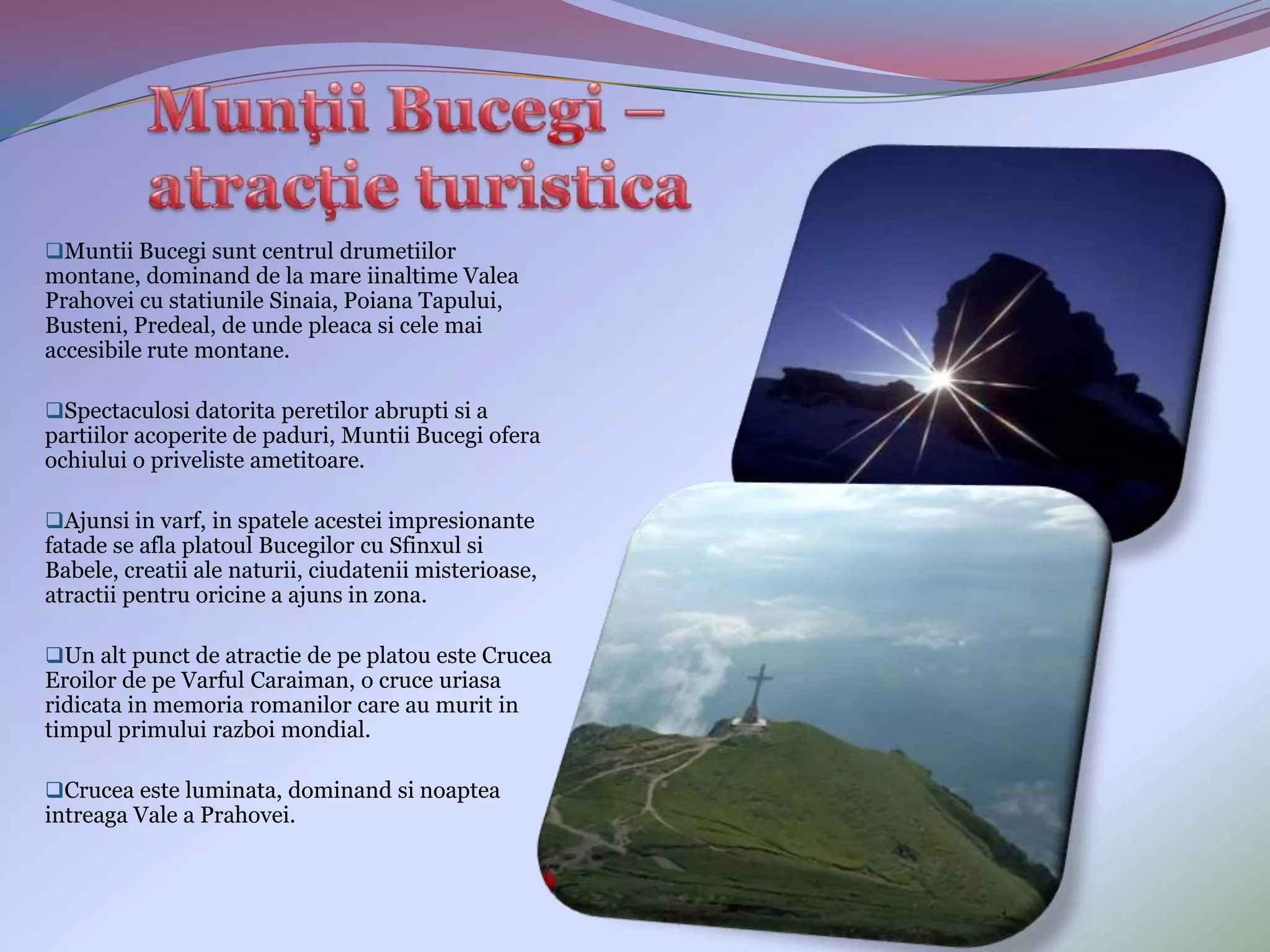 muntii Bucegi | PPSX