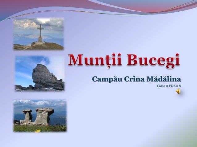 muntii Bucegi | PPSX