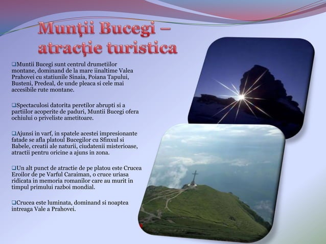 muntii Bucegi | PPSX