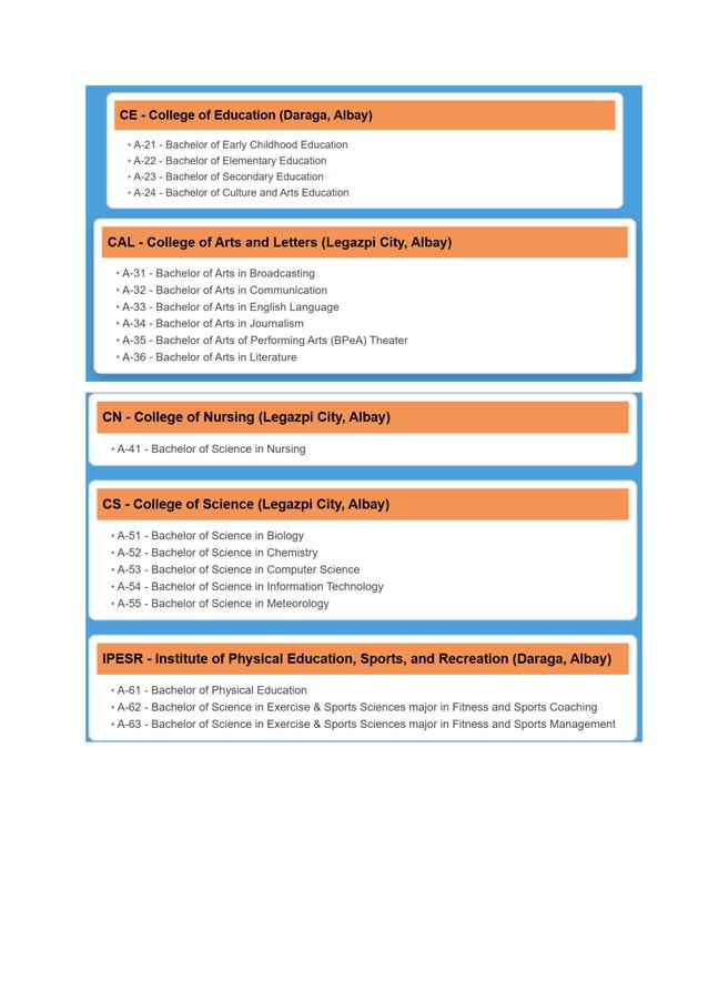 FRESHMEN REFERENCES FOR INCOMING BUCET.docx | Secondary Education ...
