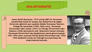 NOBEL EKONOMİ ÖDÜLÜ SAHİBİ: JAMES M. BUCHANAN | PDF