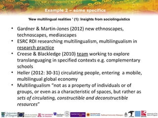 RM-ly work in progress: some current whats and hows from our ...