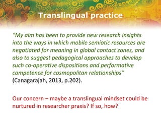 RM-ly work in progress: some current whats and hows from our ...