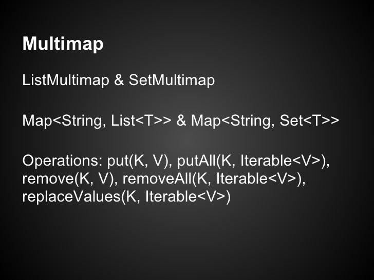 Guava Overview. Part 1 @ Bucharest JUG #1