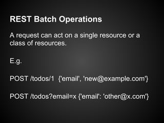 Simple REST with Dropwizard | PPT