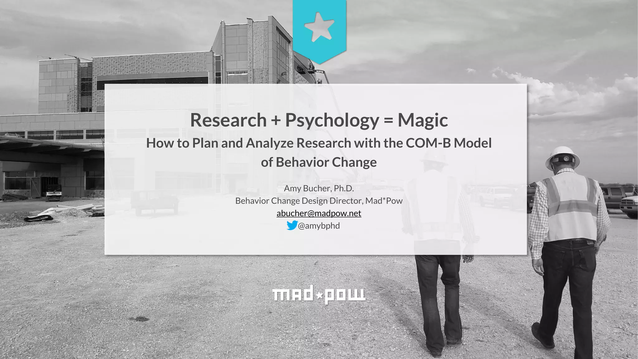 Research + Psychology = Magic How to Plan and Analyze Research with the ...