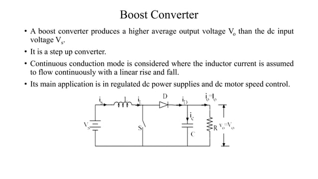 DC-DC Converters-Buck,Boost and Buck Boost | PPTX