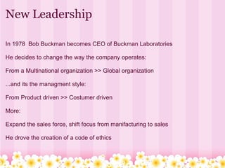 Buckman Labs | PPT