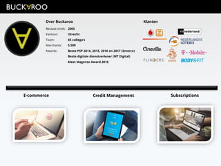 Buckaroo Webwinkel Vakdagen | PPTX