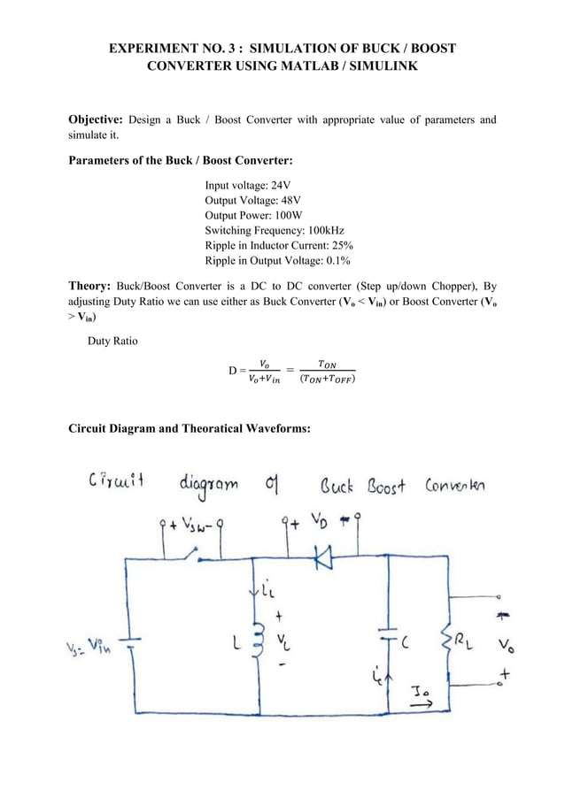 Buck Boost Converter with simulation model.pdf