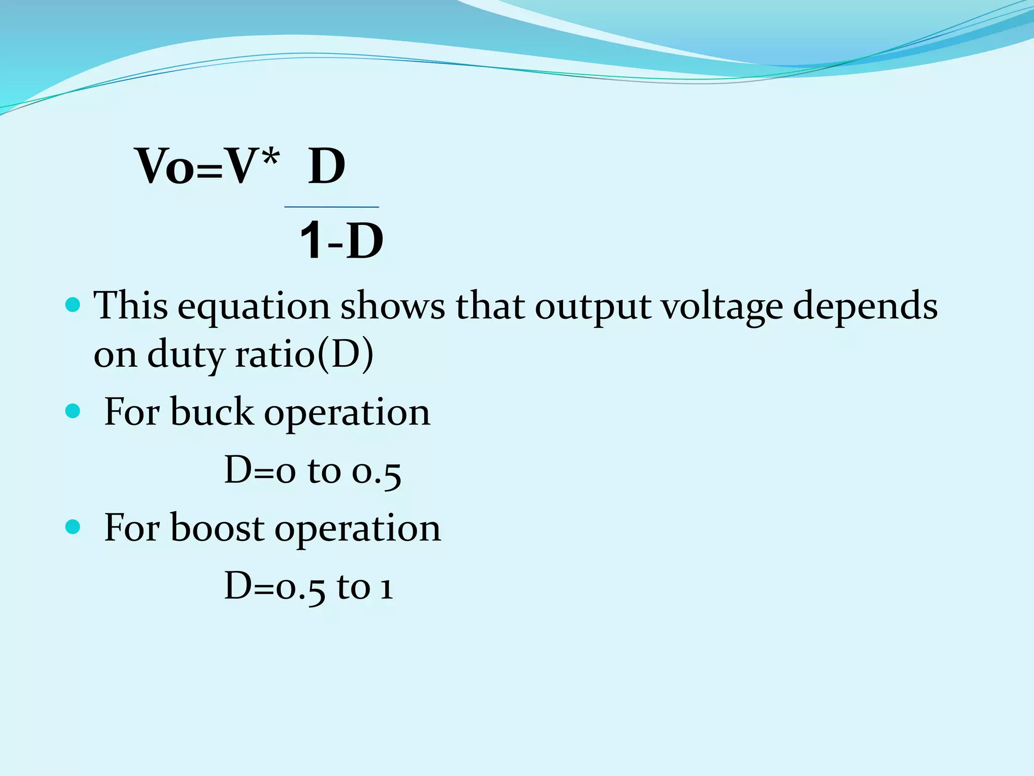 Buck-Boost Converter | PPTX