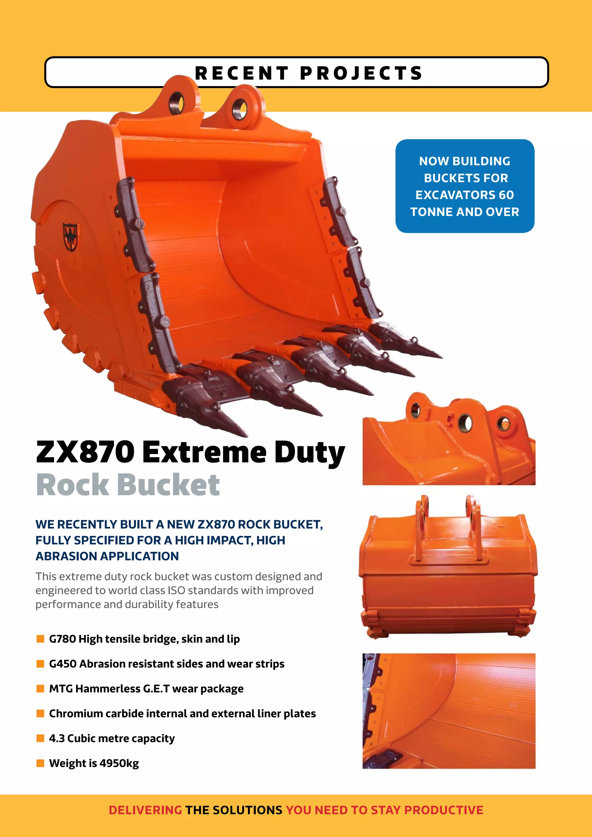 Bucket Builds - Undercarriage Parts | PDF