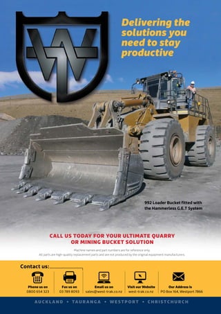 Bucket Builds - Undercarriage Parts | PDF