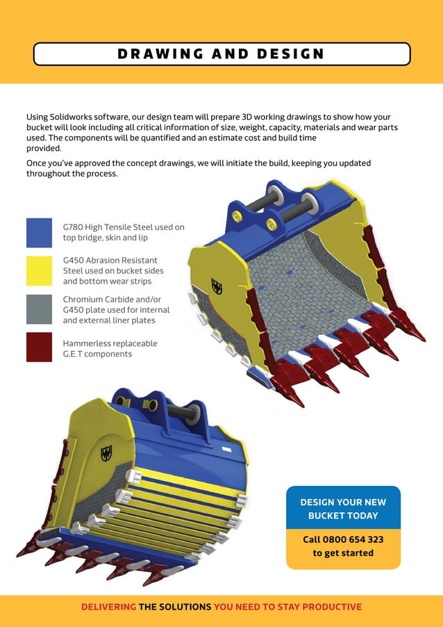 Bucket Builds - Undercarriage Parts | PDF | Home Appliances | Home & Garden