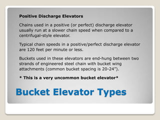 Bucket Elevator Basics: Definitions & Details | PDF