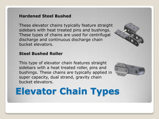 Bucket Elevator Basics: Definitions & Details | PDF