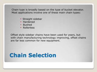 Bucket Elevator Basics: Definitions & Details | PDF