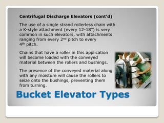 Bucket Elevator Basics: Definitions & Details | PDF