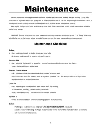 Bucket elevator-safety | PDF