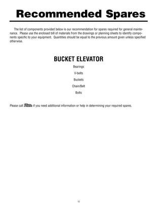 Bucket elevator-safety | PDF