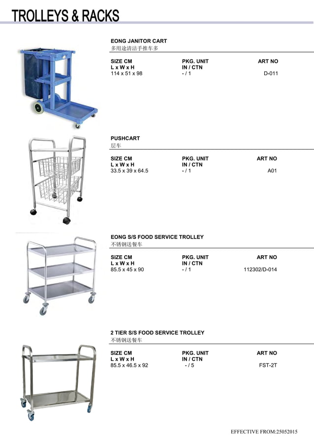 BUCKET, BASKETS, CONTAINERS, TROLLEY AND RACKS | PDF