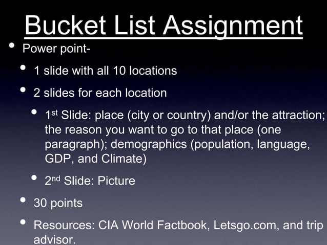 Bucket List Demo (1).ppt