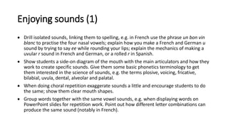 Buckingham Uni PGCE Feb15 Listening | PPT