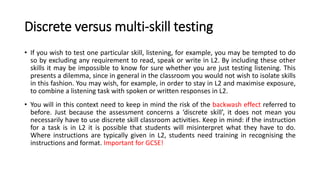 Buckingham Uni PGCE Feb 2017 Assessment | PPT