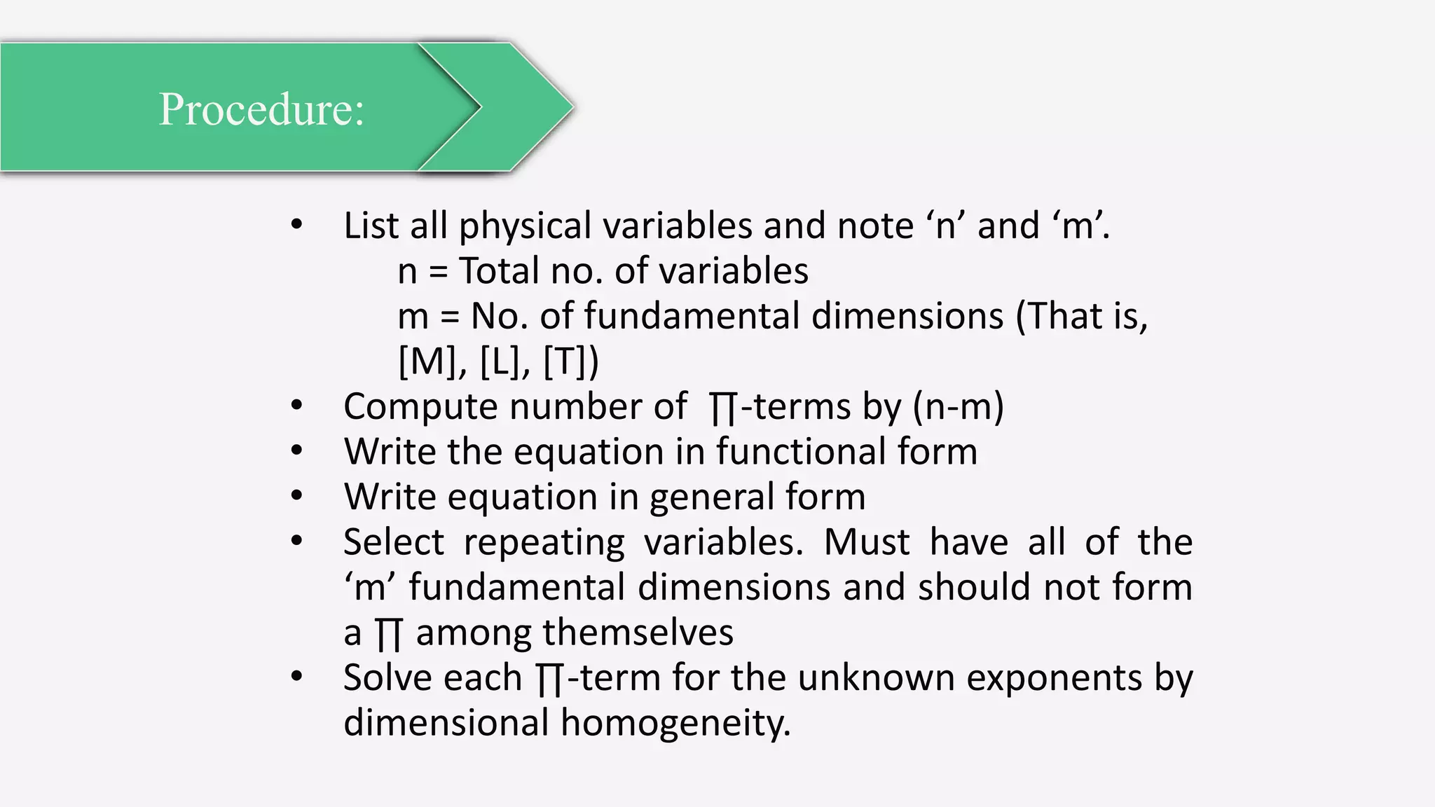 Buckingham's theorem | PDF