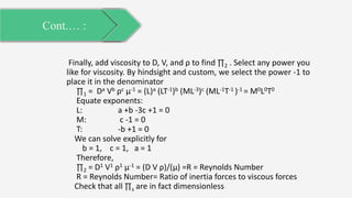 Buckingham's theorem | PDF