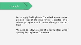 Buckingham's theorem | PDF
