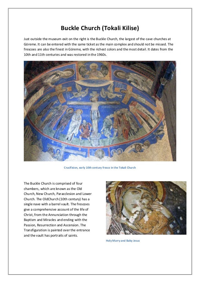 Buckle church (tokali kilise)