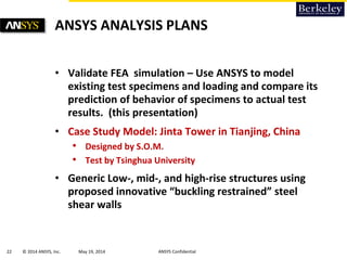 Buckling Restrained Steel Shear Walls for Seismic Protection | PPT