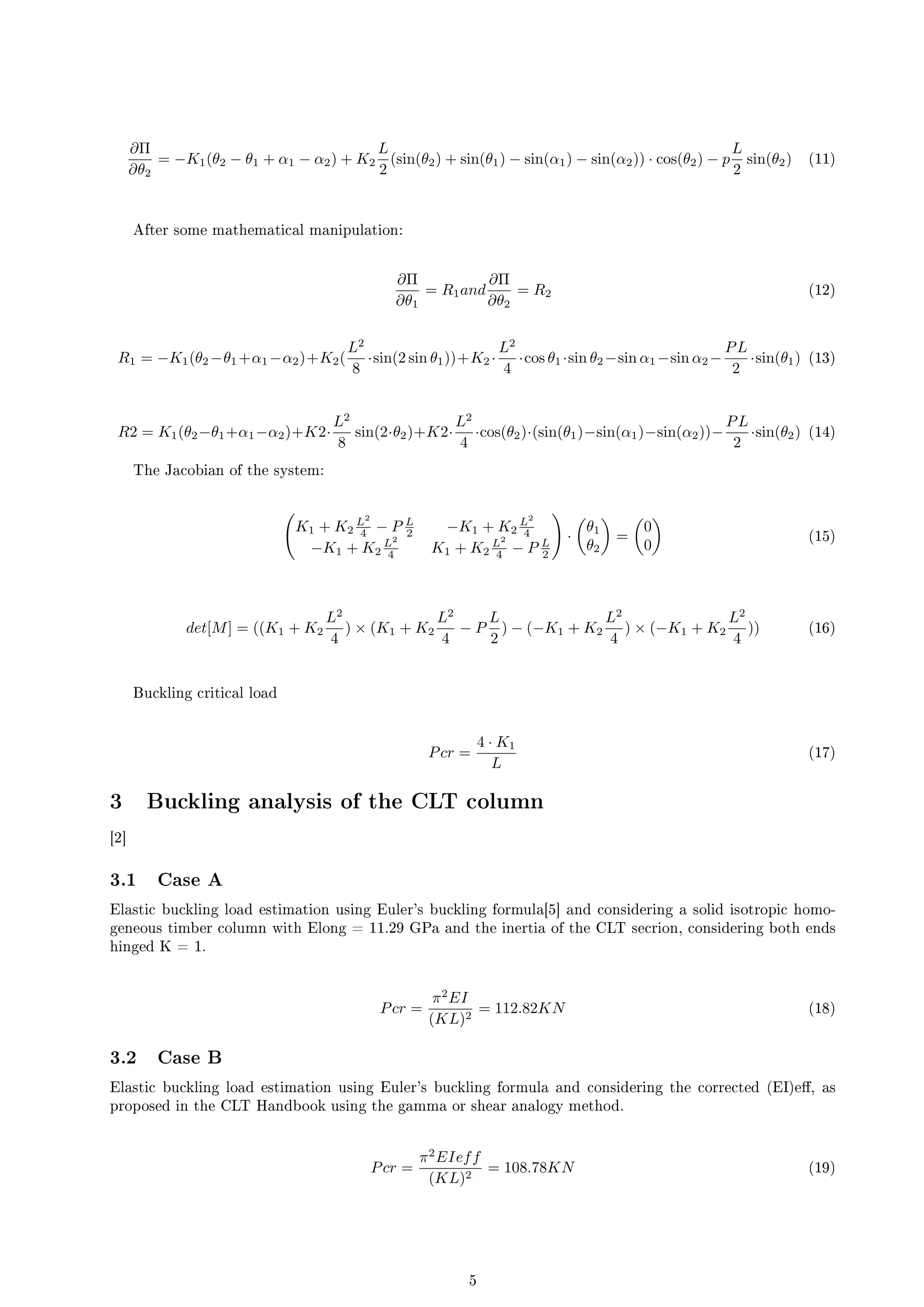 Buckling analysis | PDF