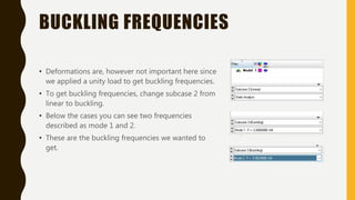 Buckling Frequencies for Beams in Hypermesh | PPTX
