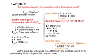 Buckling of punches | PPTX