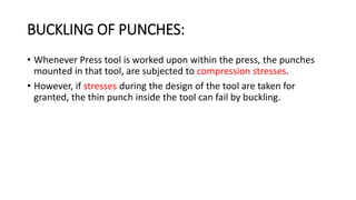 Buckling of punches | PPTX