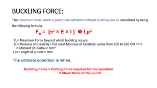 Buckling of punches | PPTX