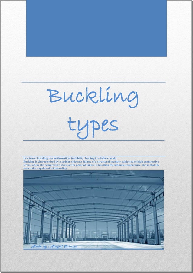 Buckling types | PDF | Physics | Science