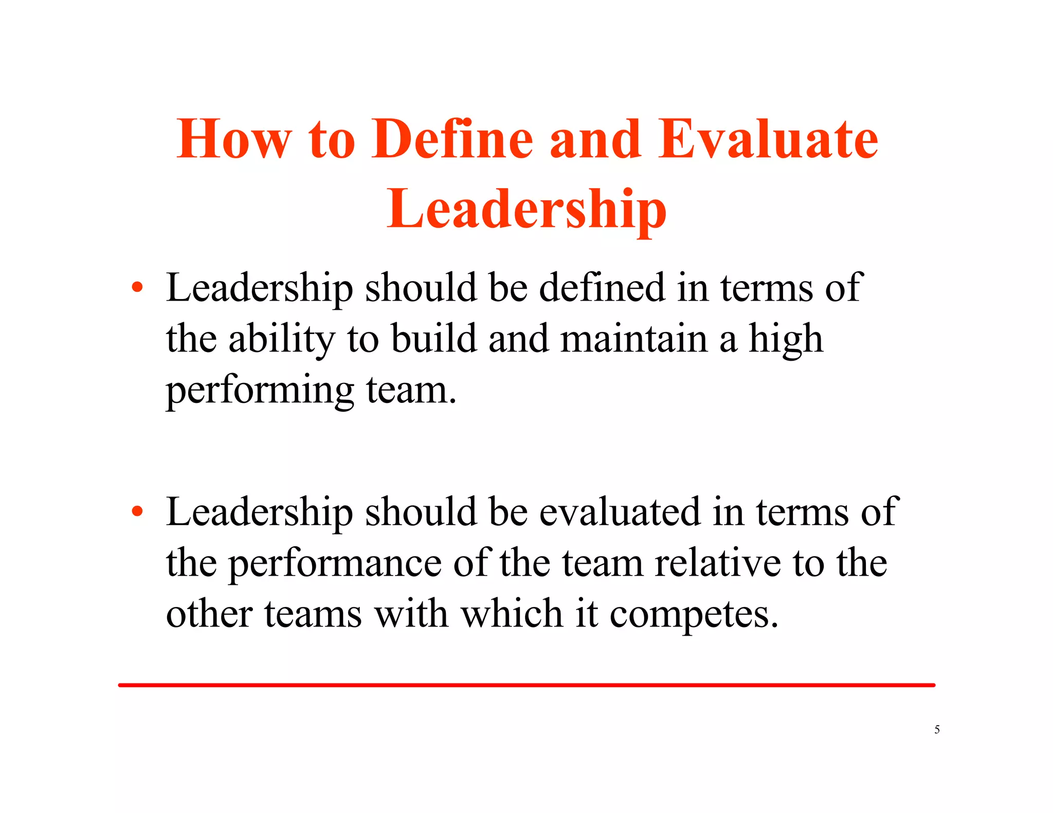 The Dark and Light Sides of Leadership | PDF