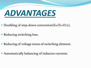 Analysis of double step-down two phase Buck converter | PPTX