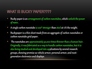 Bucky Paper | PPTX