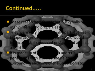 Bucky balls ppt | PPT