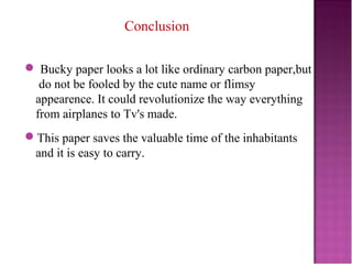 Bucky nanotech | PPT